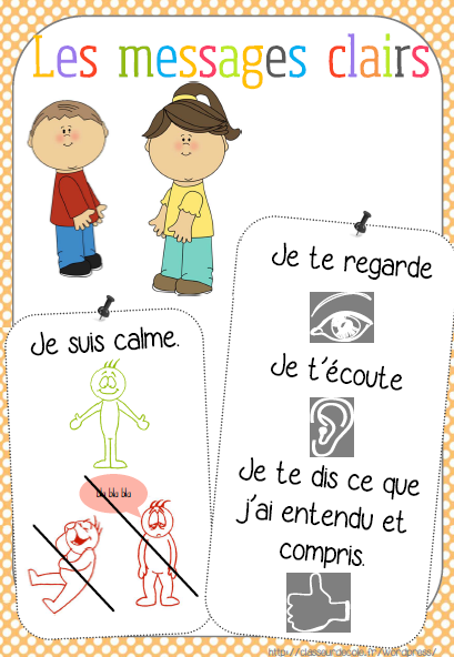 MESSAGES CLAIRS – Ecole primaire publique "Les fougères"
